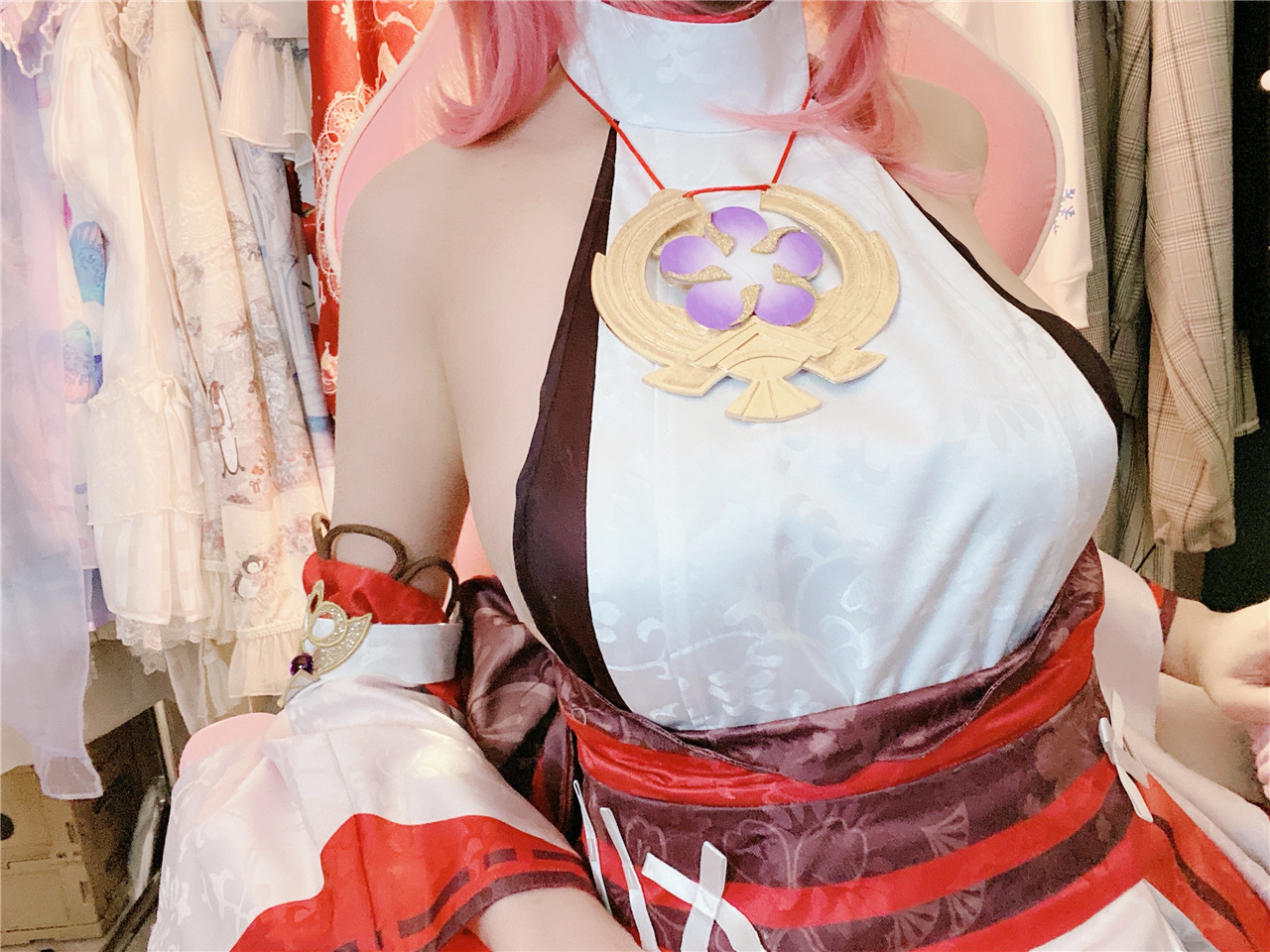 Yuki亭子cos八重神子作品分享 – 绅士学堂