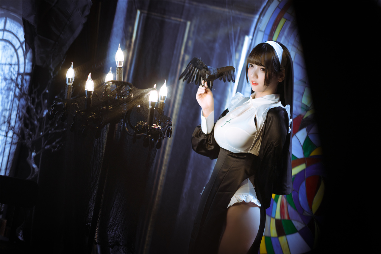 陆卿卿kyokyo沉迷汉堡王修女图片分享 – 绅士学堂