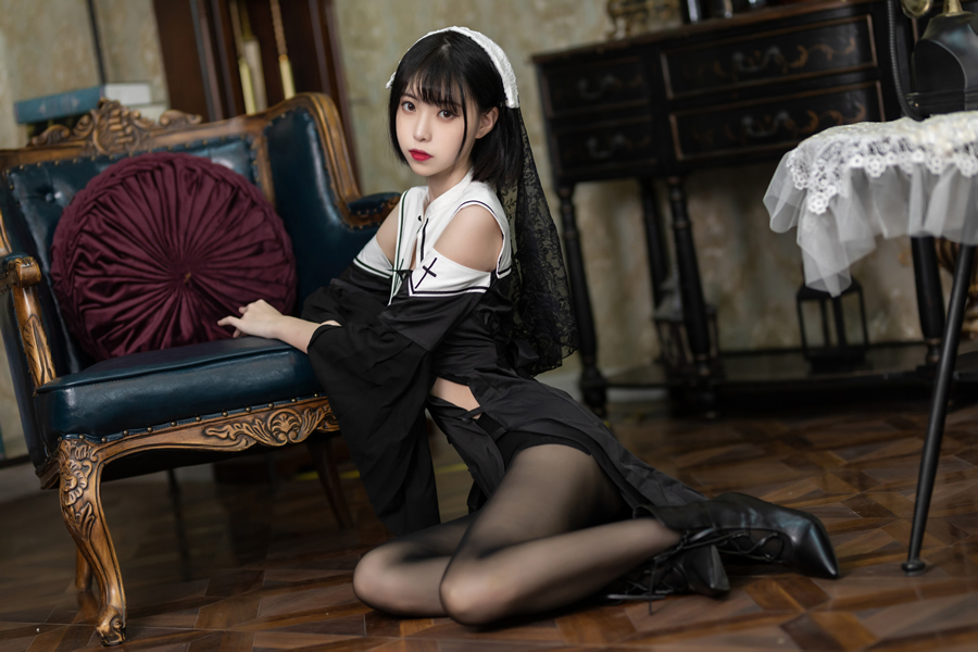 许岚lan暗黑修女cos作品免费分享 – 绅士学堂