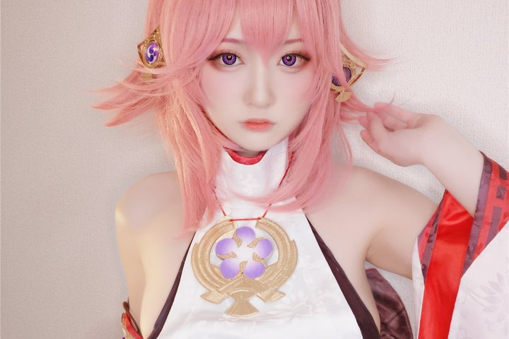 Yuki亭子cos八重神子作品分享 – 绅士学堂